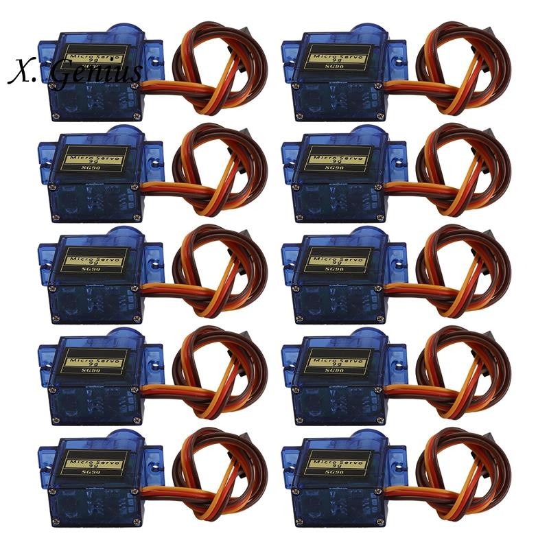 10pcs Sg90 9g Micro Servo For Rc Airplanes Fixed Wing Airplane Model