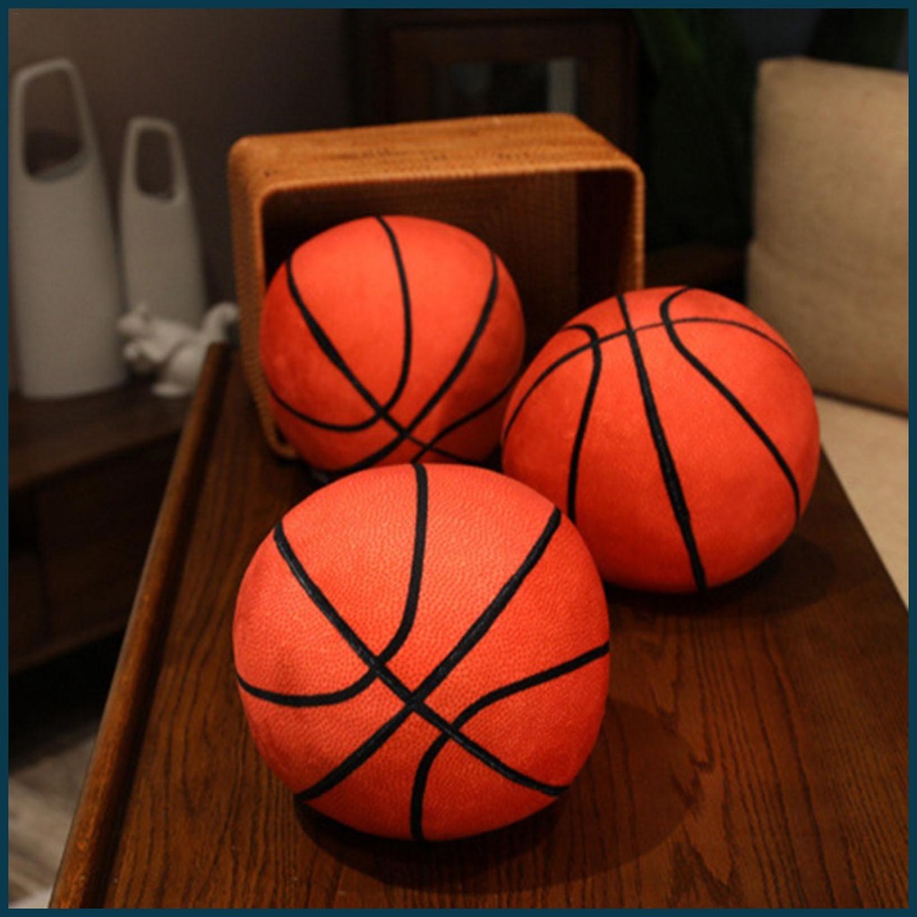 Basketball Pillows for Boys Realistic Stuffed Toy Plush Toy Creative ...