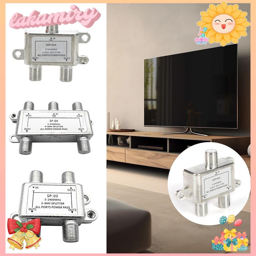 LAKAMIRY TV Antenna Satellite Splitter, Cable TV Signal Receiver ...