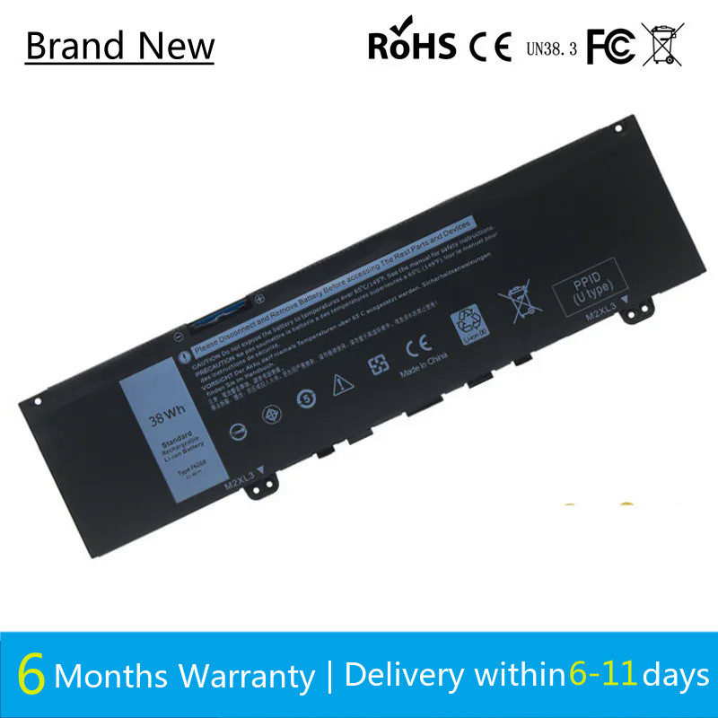ZD F62G0 Battery for Dell Inspiron 13 7000 7373 7386 2-in-1 7370 7380 ...
