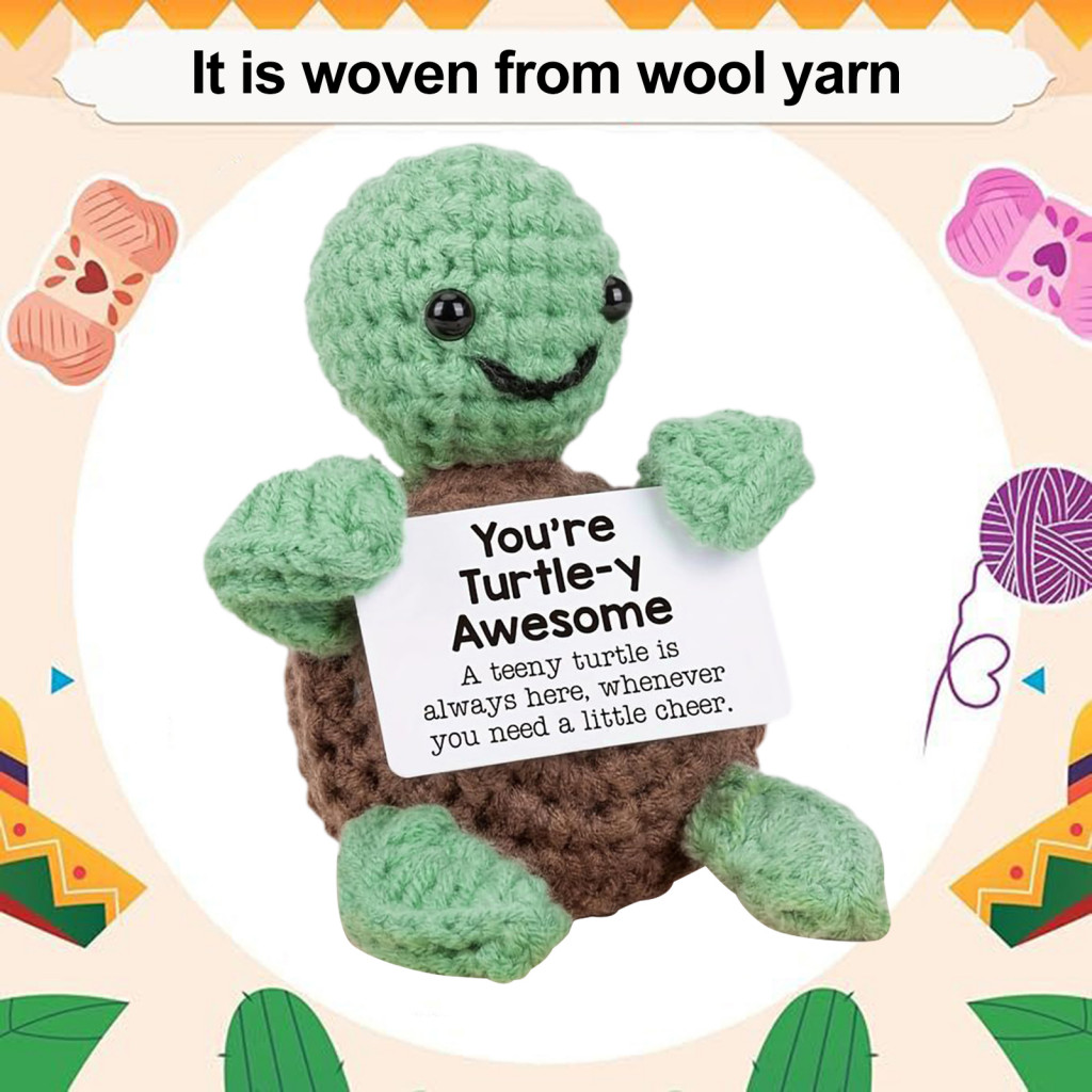 Portable Positive Energy Ornament Handmade Turtle Gift Handmade ...