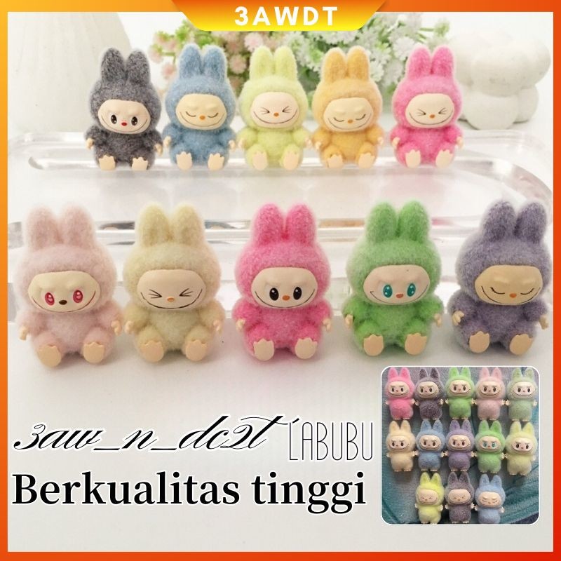 V1/v2 Imported Labubu PopMart Doll / PopBean Labubu Mini Doll Fluffy ...