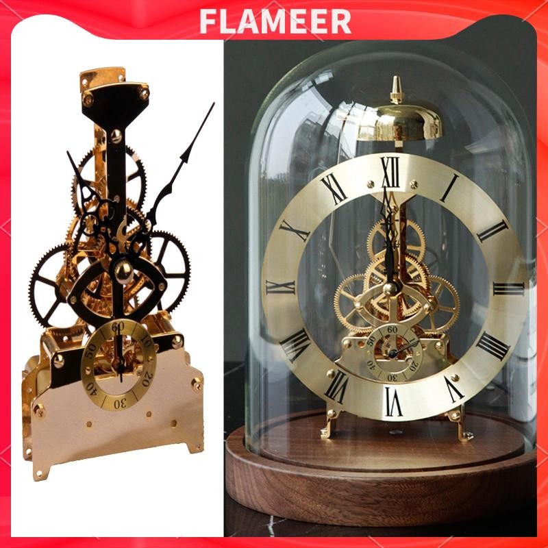 [FlameerMY] Clock Movement DIY Mechanical Clock Long Shaft Clock ...