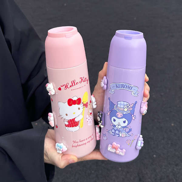 tumbler tahan sejuk kuromi botol air tahan sejuk kuromi bekas air tahan sejuk Cawan Termos ...