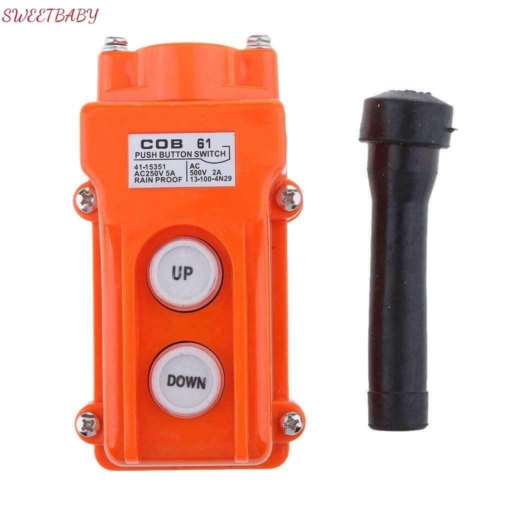 IN STOCK| COB-61 Crane Winch Pendant Control Station UP Down Hoist Push ...