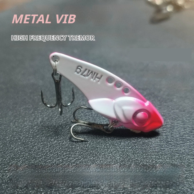 10-piece package VIB Treble hook 5g/7g/10g Full swimming layer Gewang sebarau Set umpan casting ...