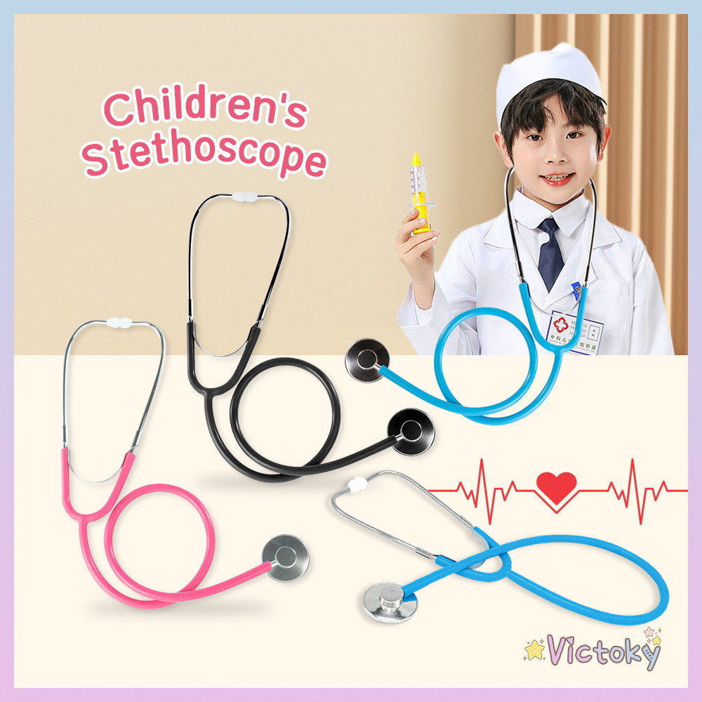 Victoky Stethoscope Toy for Kids Pretend Play Toy Children's Doctor ...