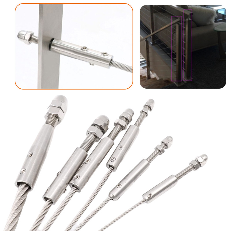 Wire Rope Joint Lock Buckle Connection Terminal Connector Stair ...