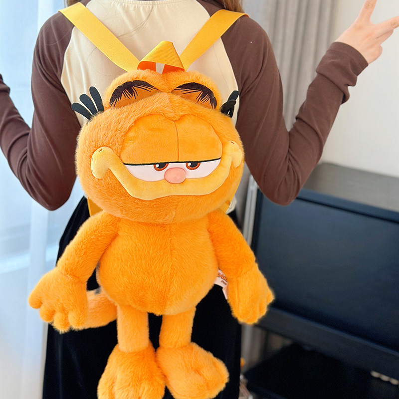 Cartoon Cartoon Garfield Doll Running Garfield Backpack Movie Same ...