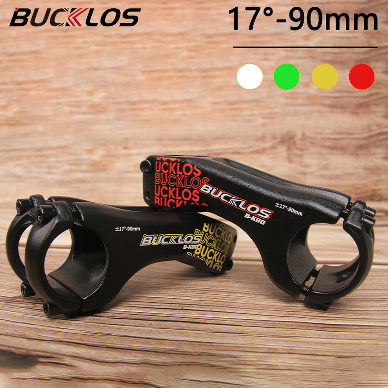 BUCKLOS -17degree MTB Stem Bicycle Handle Bar Stem Ultralight Road Bike ...