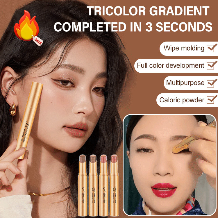 TriColor Eyeshadow One Splash No Makeup Removal Earthy Glow Pencil ...
