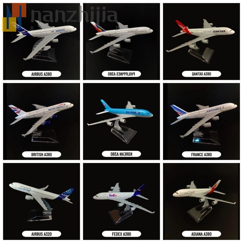 NANZHIJIA Metal Aircraft Model, Diecast UPS B747 Airbus A380 Model, Boy ...