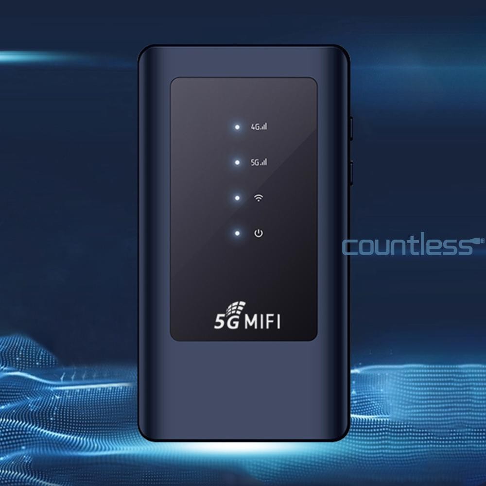 5G MiFi Mobile Modem WiFi5 Dual Band 5Ghz Hotspot with SIM Card Slot ...