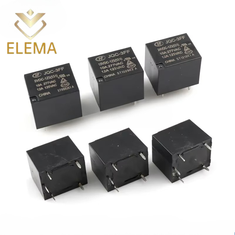 Original Relay JQC-3FF/5VDC-1HS JQC-3FF 5VDC-1ZS Relay 5V/12V/24V 4Pin/5Pin Relay | Shopee Malaysia