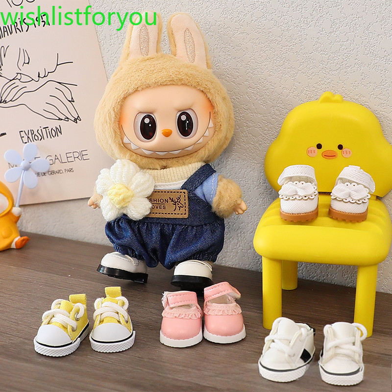 For 17cm labubu Shoes Boots Toys Casual Sports Shoes Dolls Accessories ...