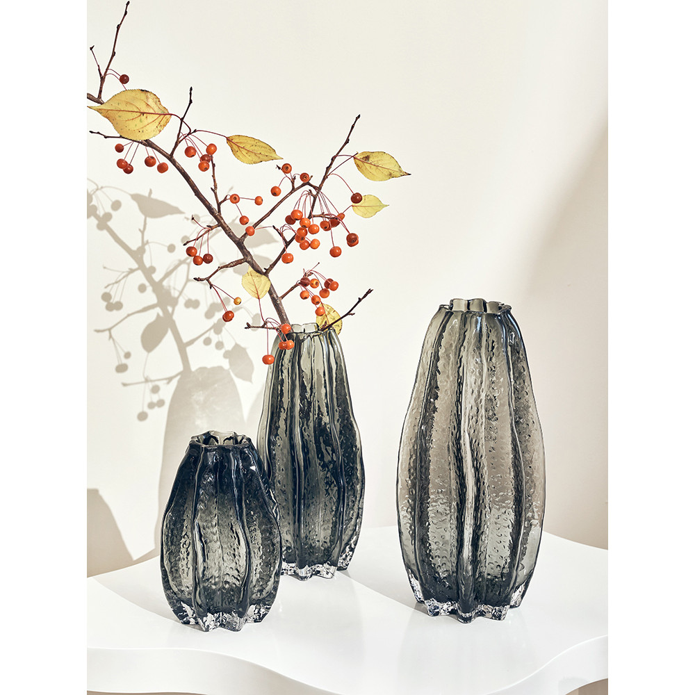 Pasu Kaca Mewah Mewah Lutsinar Hidroponik Bunga Segar Ruang Tamu Meja ...