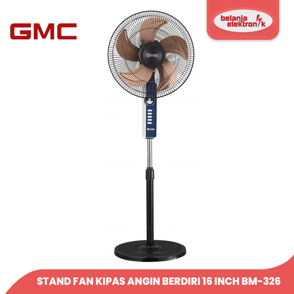 Stand FAN STANDING FAN 16 INCH GMC BM-326 IRON PROPELLER | Shopee Malaysia