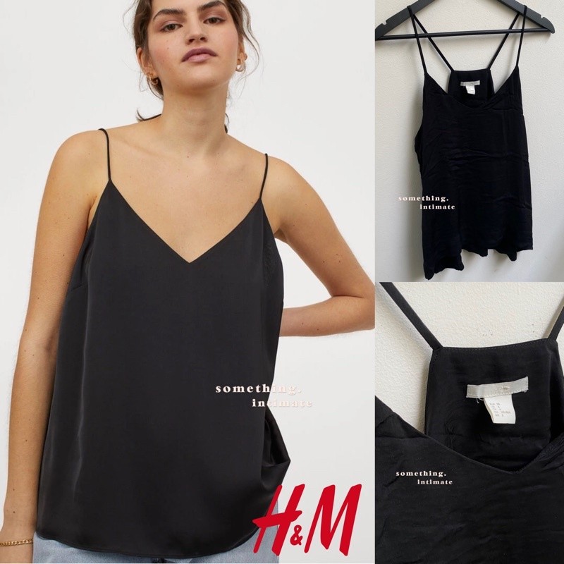 H&M Contemporary Satin Camisole Tank Top / Hnm Woman Leftover Export ...