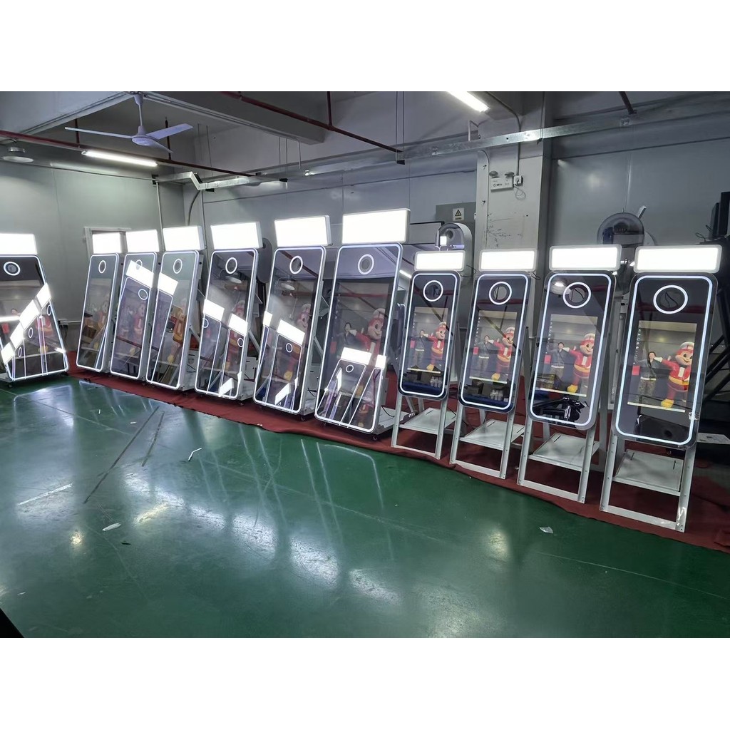 《KL IN STOCK》70 inch smart Touch Screen Photo Booth Magic Mirror Photo ...