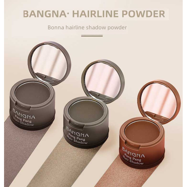 Dalam stok # Serbuk Garis Rambut Isi Semula Padat Kontur Dahi Pengisian ...