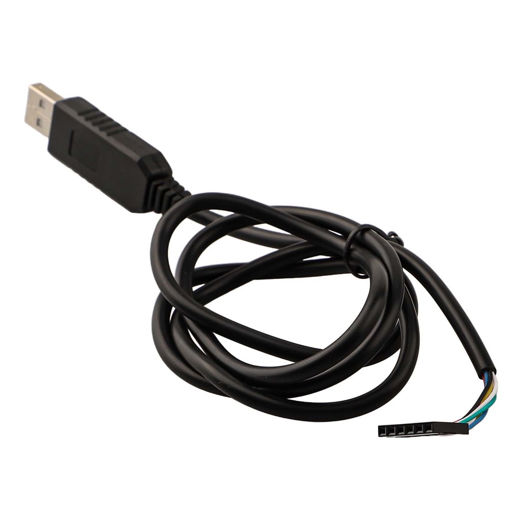 USB to Serial Adapter Cable with FT232RQ Chipset 1m Length 3 Mbaud Data ...