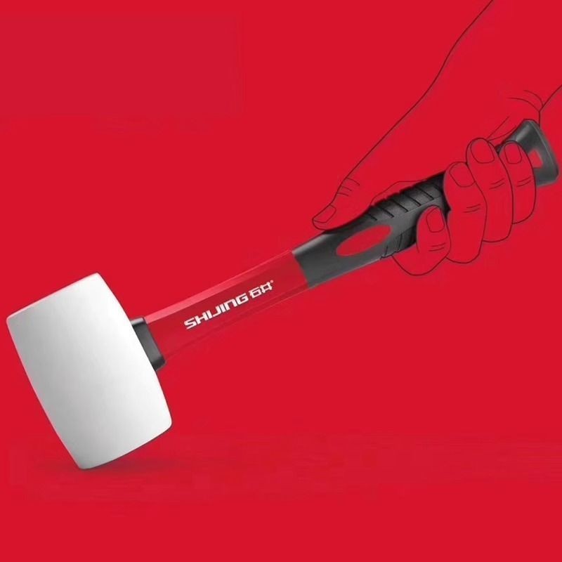 Ishii Tile Rubber Hammer Large Rubber Hammer Stick Wall Floor Leather ...