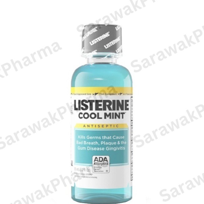 Listerine Cool Mint Mouthwash (100ml) | Shopee Malaysia