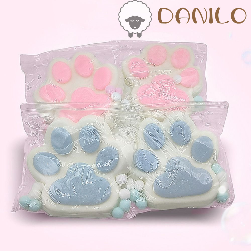 DANILO Cat Paw Fidget Toy, Silicone Soft Cat Paw Squeeze Toy, Cute ...