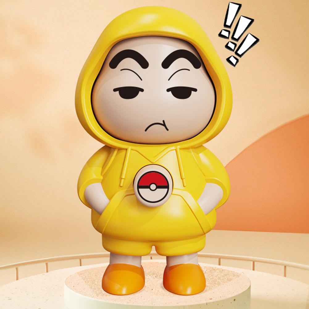 Crayon Shin-chan Face-changing Doll Keychain Toy Press To Change Face ...