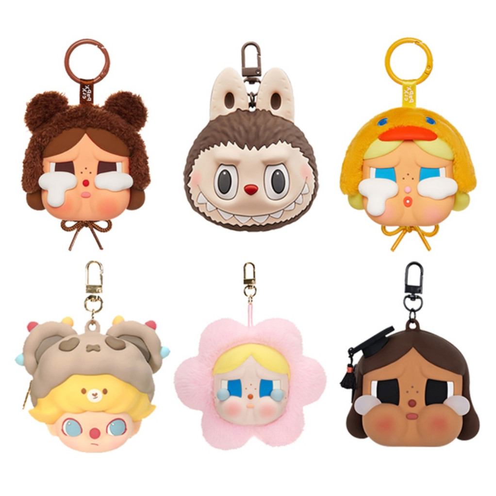 POPMART Earphone Bag CRYBABY Crying Baby DIMOO Dating Day Fox Fairy ...