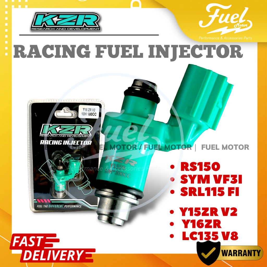 KZR Racing Injector RS150 | SYM VF3i | SRL115 Fi | Y15ZR V2 | Y16ZR ...
