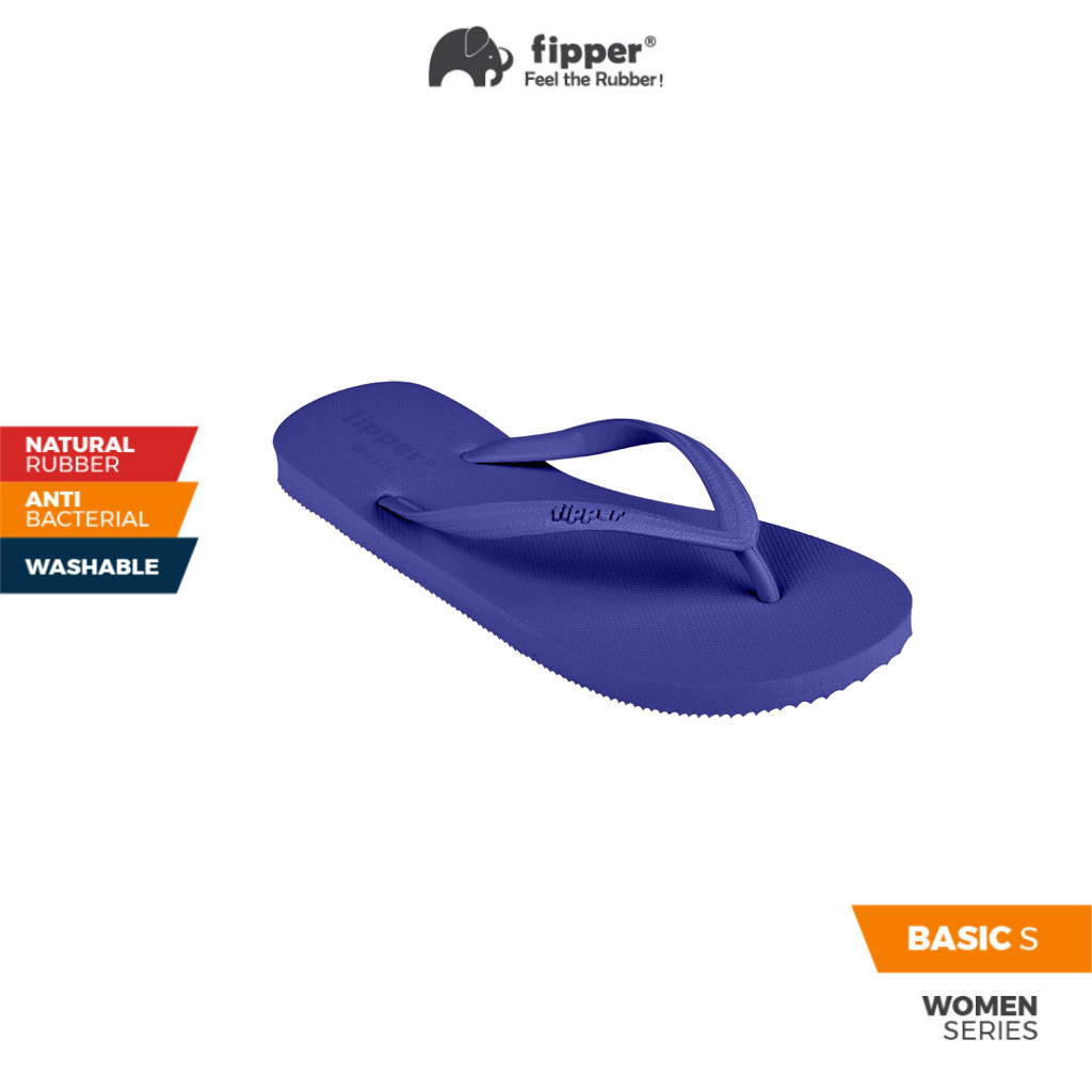 Fipper Basic S Rubber for Women in Blue (Dark) | Shopee Malaysia