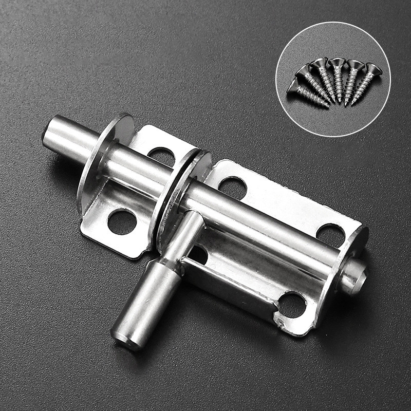 SUM Stainless Steel Door Latch Solid Sliding Bolts Latch Hasp Home ...
