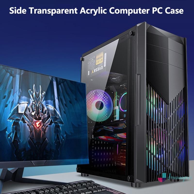 [Jonsunyour] Cooling Computer Case ATX M-ATX ITX Chassis Side ...