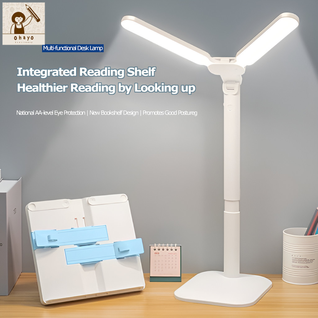 LED Touch Dimming Desk Lamp Study Lamp Eye Protection Table Light Table ...
