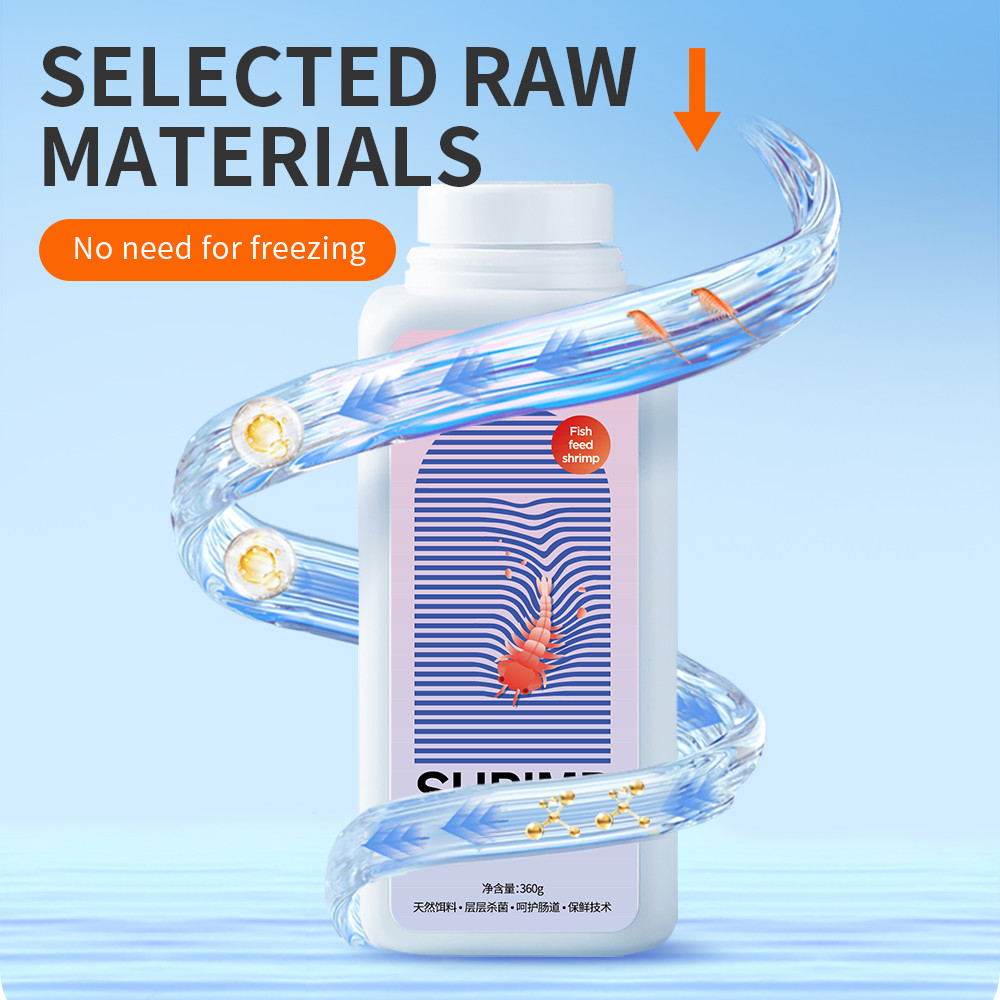 YEE Fish Feed Frozen Artemia Cyst Natural Fresh Adult Brine Shrimp Eggs ...