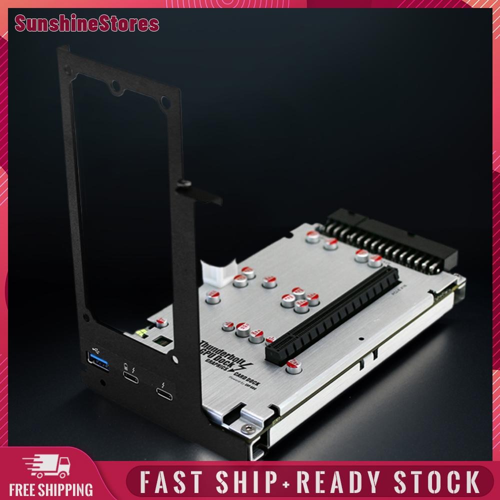 ♚SunshineStores ` TH3P4G3 Mini GPU Dock External Dock 85W PD Charging ...