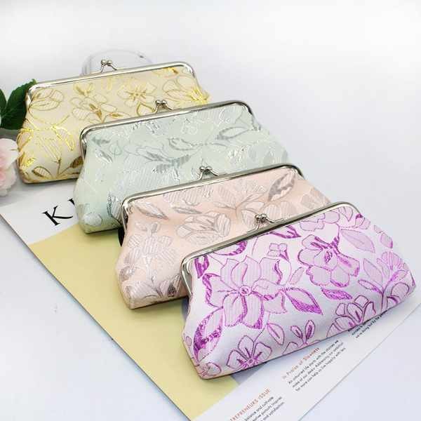 wallet woman dompet perempuan Kain satin gaya etnik tersuai wanita ...
