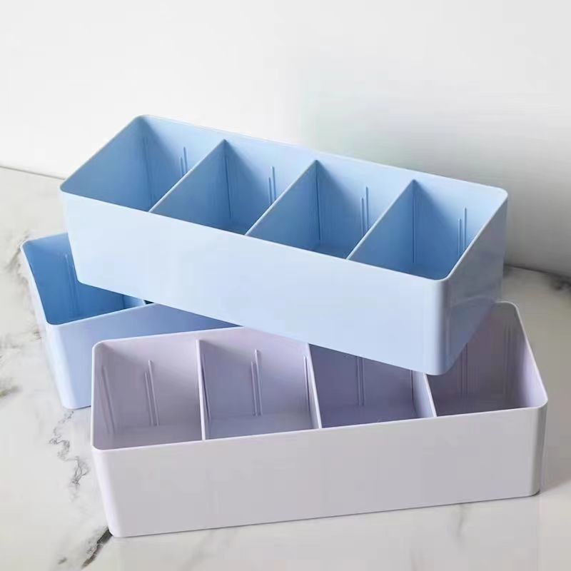 Desktop Storage Box Multi-Grid Desktop Separation Box Rectangular ...