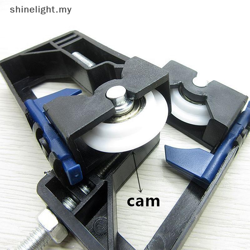 [Shinelight] Sliding Wardrobe Door Part Top/bottom Down Wheels/Runner ...