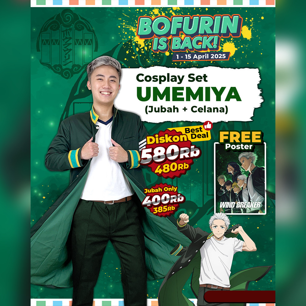 Gakuran Blazer Cloak Jacket Sukajan Anime Wind Breaker Furin High ...