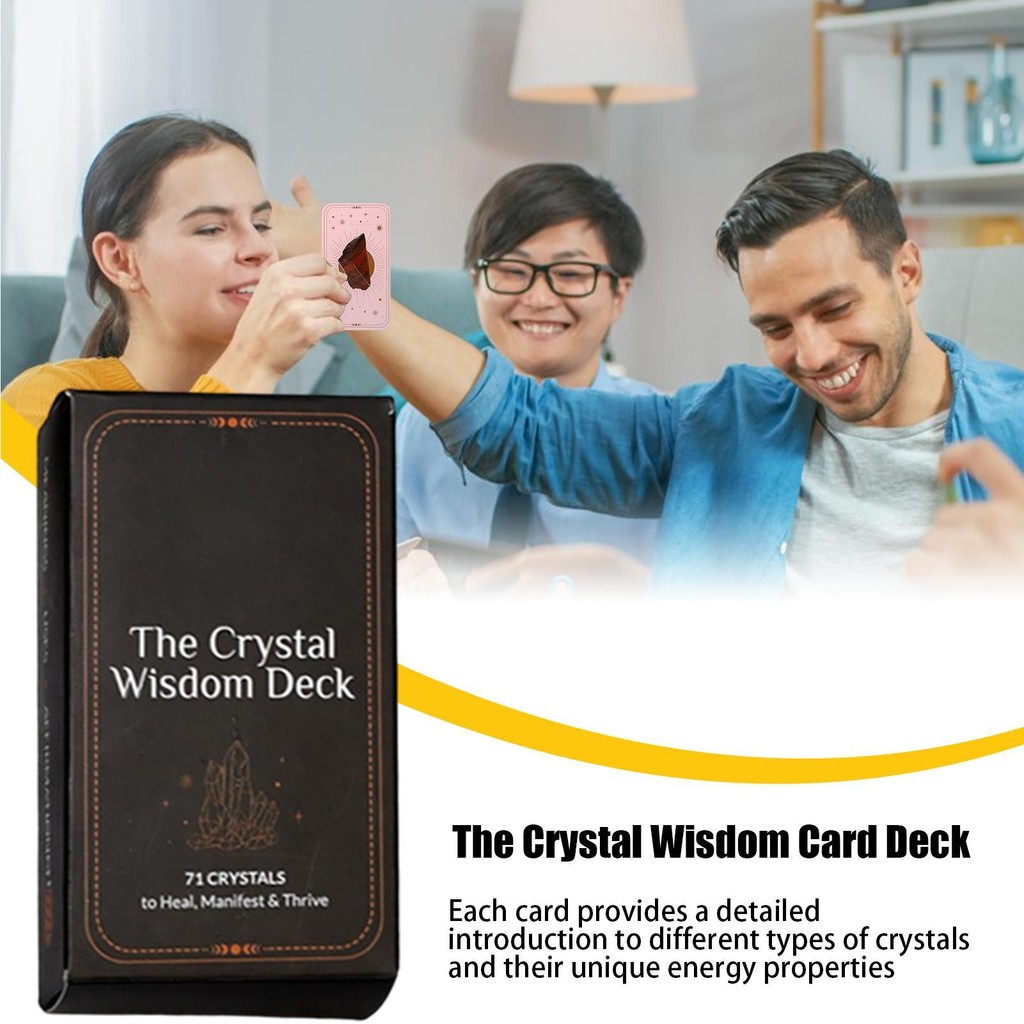 The Crystal Wisdom Card Deck Explore the mysterious world of crystal ...