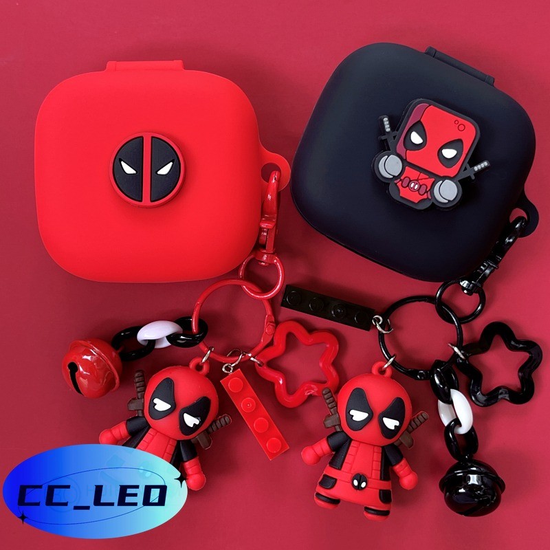For Beats Fit Pro Case Cartoon Keychain Pendant Cute Silicone Soft Case ...