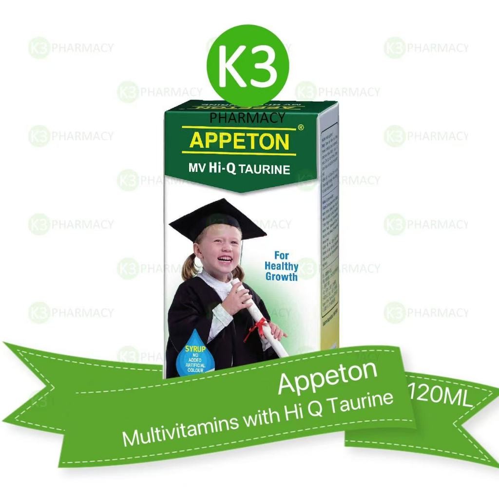 Appeton Multivitamin Hi-Q Taurine Syrup (120ML) | Shopee Malaysia