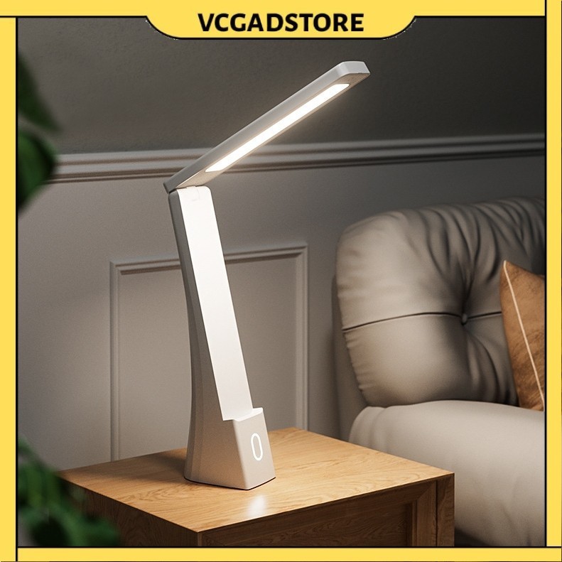 LED Touch Dimming Desk Lamp Study Lamp USB Eye Protection 3 Brightness ...
