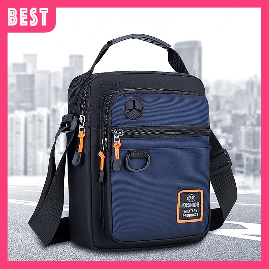 B222 Men's Crossbody Beg Sling Beg Tangan Bag Silang Bag Mekap Kosmetik ...