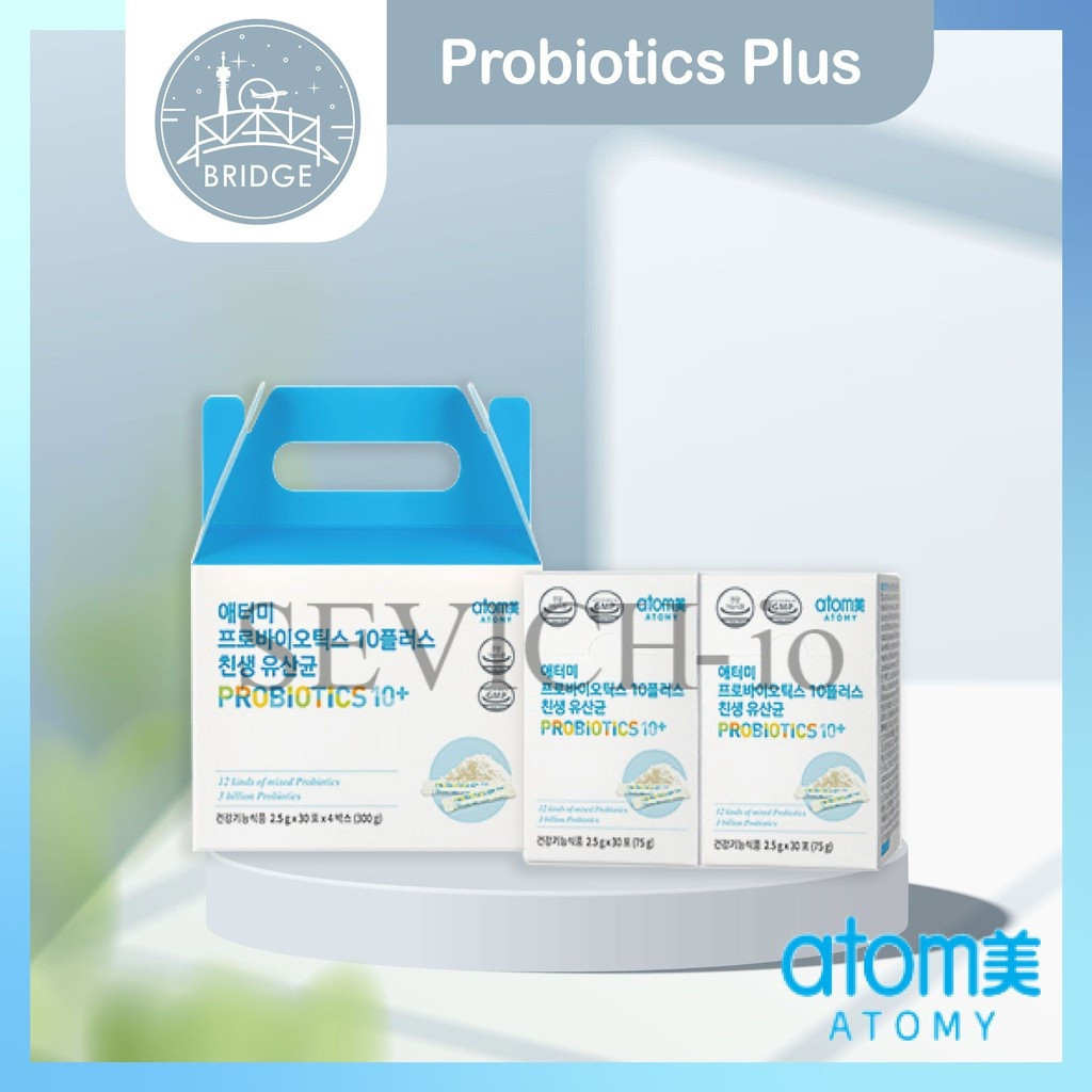 [3 box free 1]Ready Stock ATOMY Probiotics 10 +Plus 2.5g X 120Packets ...