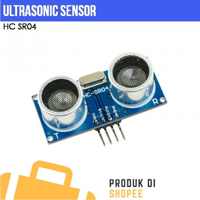 Ultrasonic Sensor Distance Measuring Module HC-SR04 | Shopee Malaysia