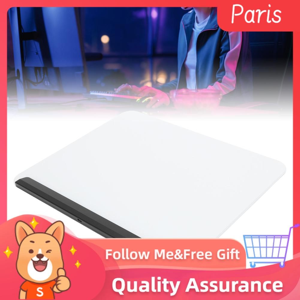 Superparis Fully Illuminated RGB Gaming Mouse Mat Pad with USB Multiple Modes for SKYDIMO ...