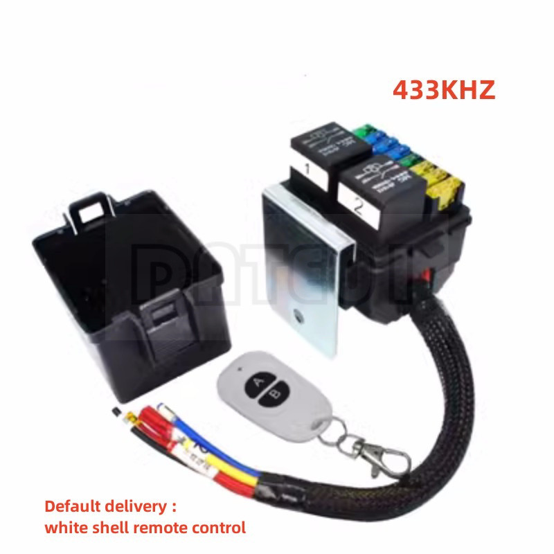 Car Relay Car Safety Box 8 Fuses 2 Way Control Relay Modification For ...